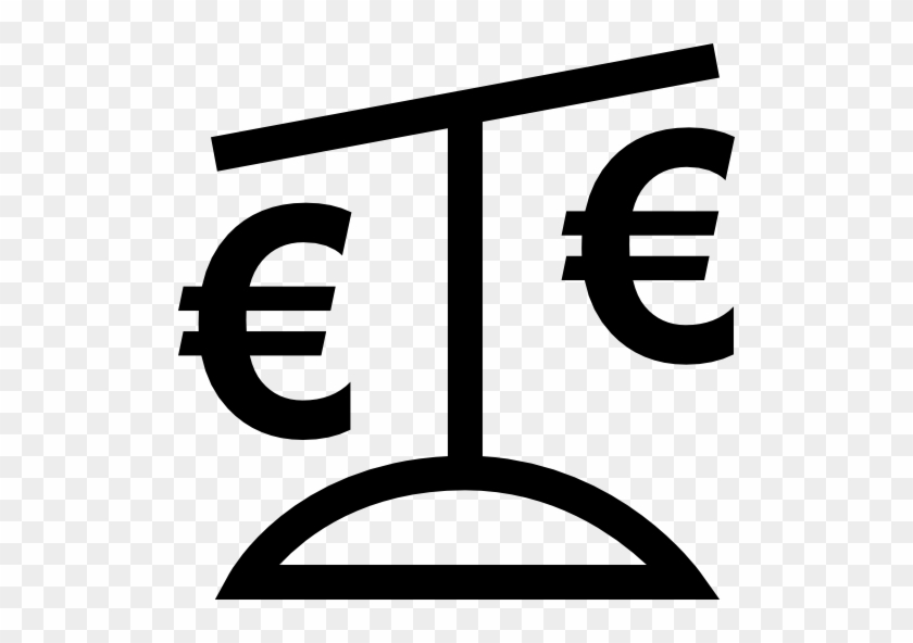 Size - Euro Balance Icon - Full Size PNG Clipart Images Download