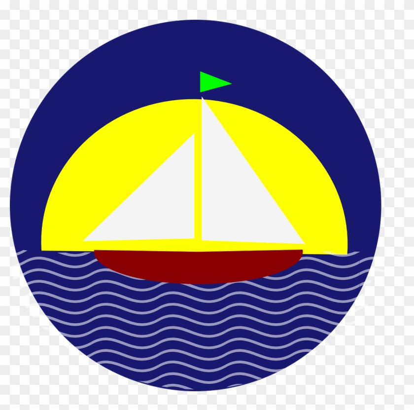 Boat And Sunset Clipart Sail At Clip Art Clker Com - Sail Boat And Sun ...
