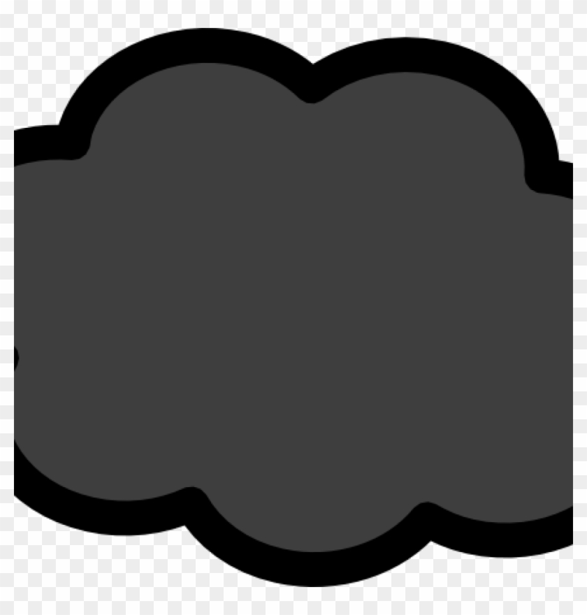 Storm Cloud Clipart Dark Storm Cloud Clip Art At Clker - Storm Cloud ...