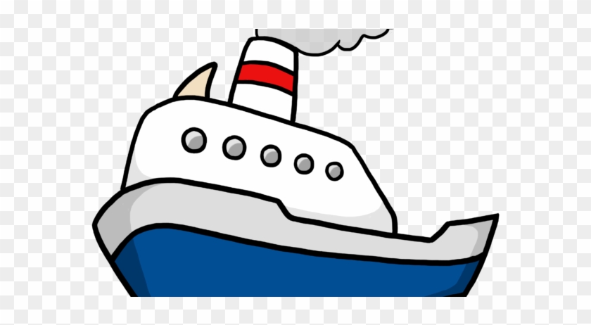 Images Of Cartoon Boat - Boat Clipart Transparent Background - Full ...