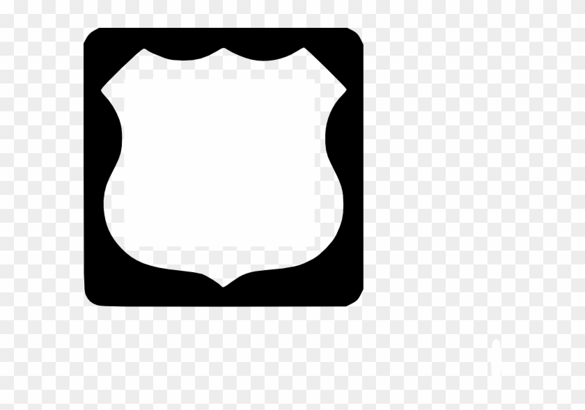 Blank Highway Shield Clip Art At Clker Com Vector Clip - Highway Sign ...