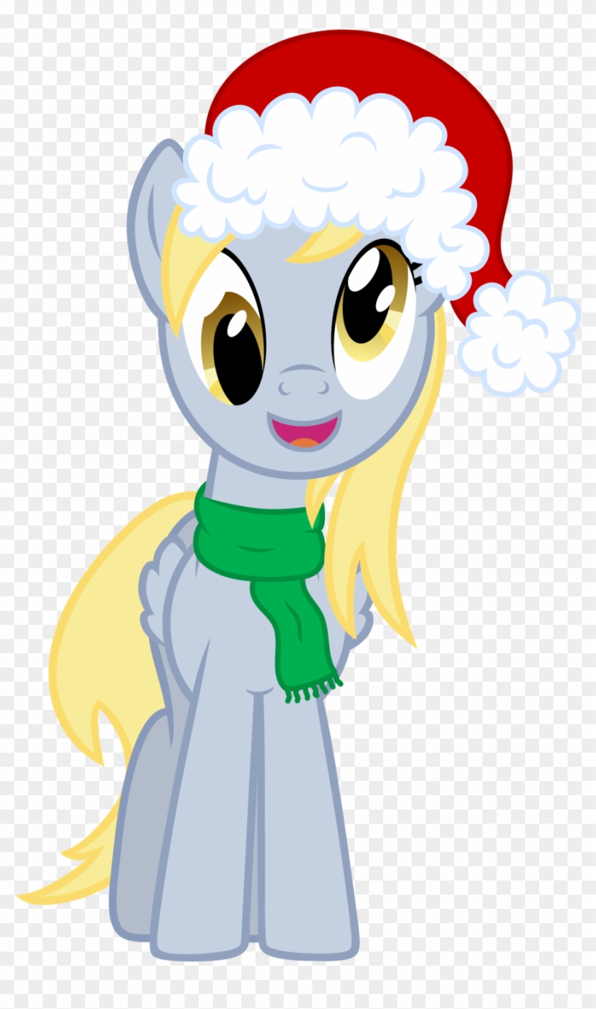 Derpy As Your Secret Santa - Cartoon - Free Transparent PNG Clipart ...