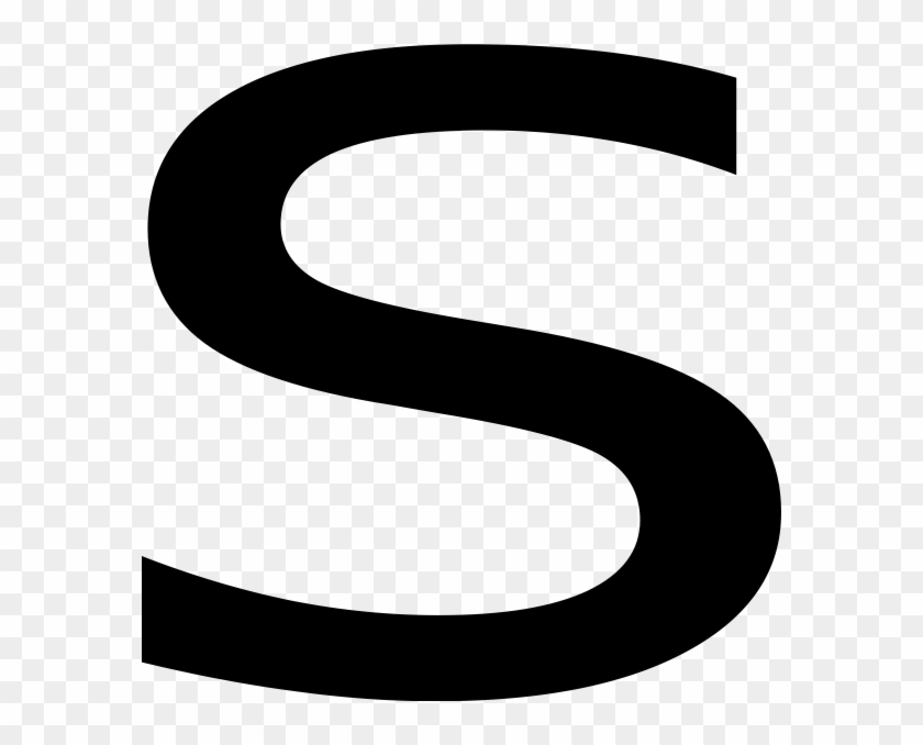 Small Letter S Clipart Black And White - Full Size PNG Clipart Images ...