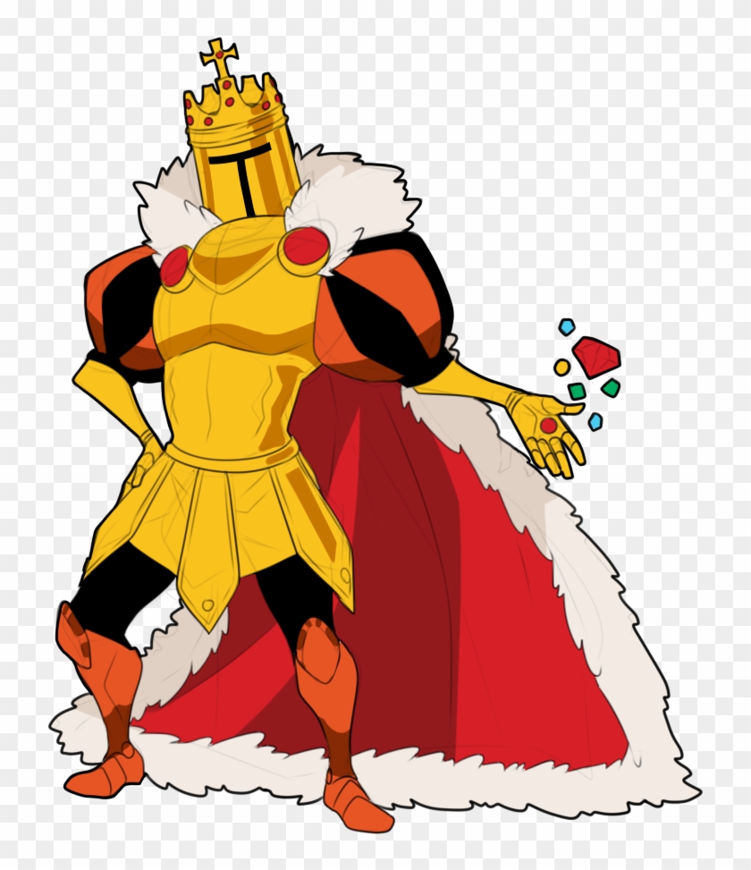 King Knight From The Game Shovel Knight By Kada-bura - 1000 - Full Size ...