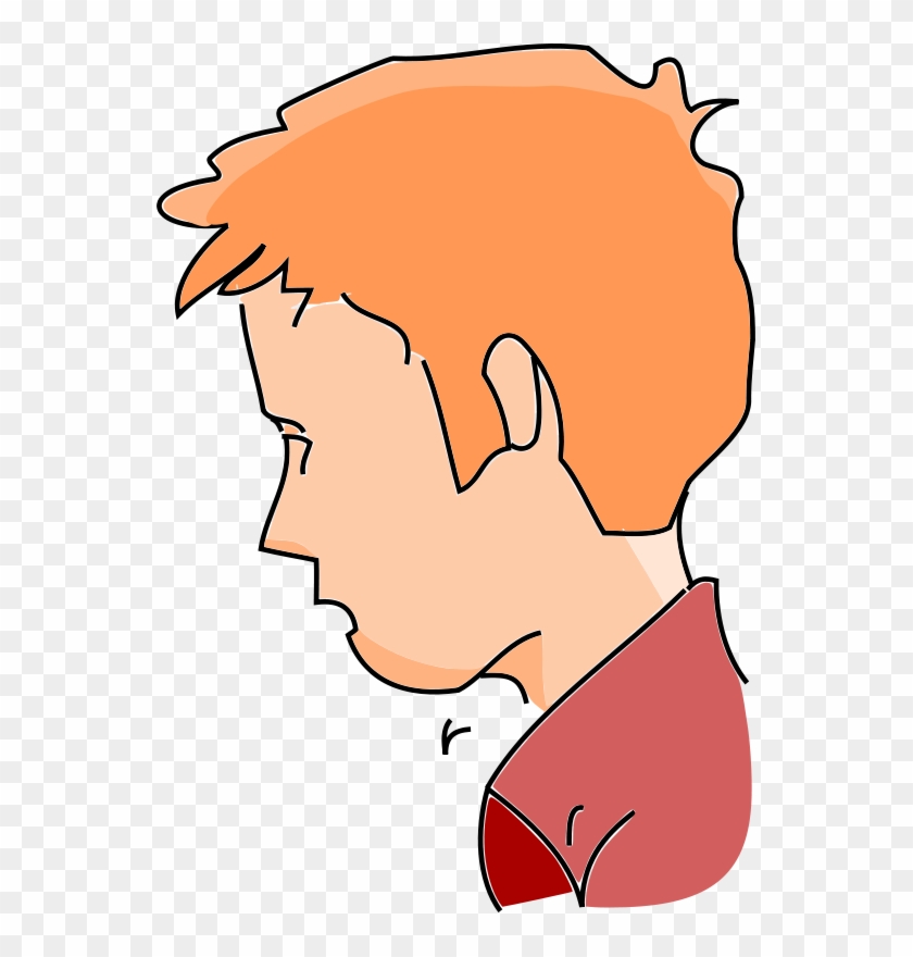 Free Coloured Youngster - Boy Turned Around Cartoon - Full Size PNG ...