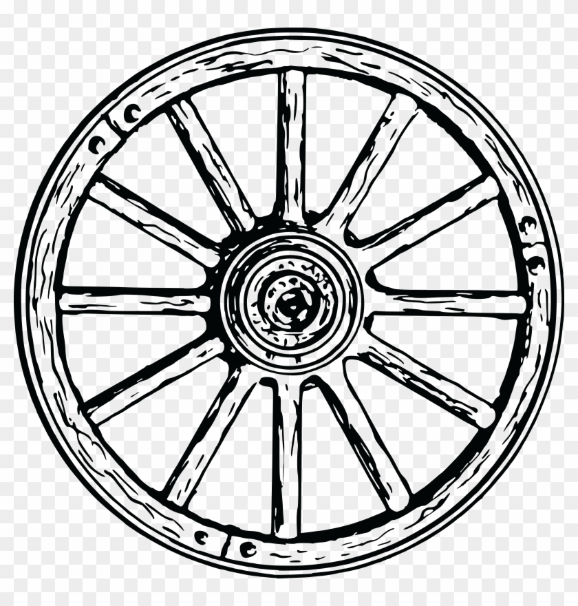 Free Clipart Of A Wagon Wheel - Wagon Wheel - Full Size PNG Clipart ...