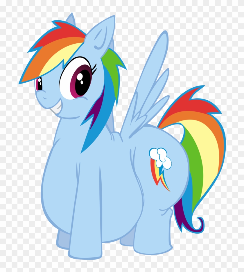 Fat, Obese, Rainbow Dash, Safe, Secretgoombaman12345, - Obesity - Full ...