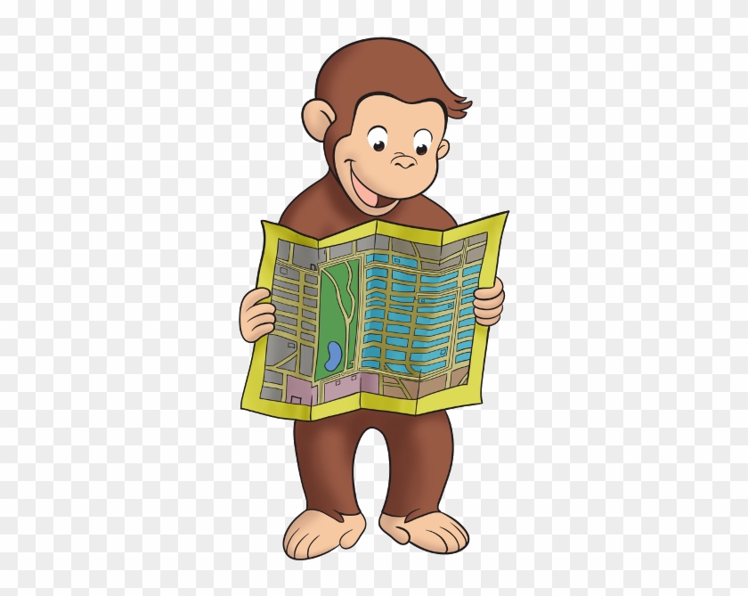 Curious George Cartoon Monkey Images On A Transparent - Curious George ...