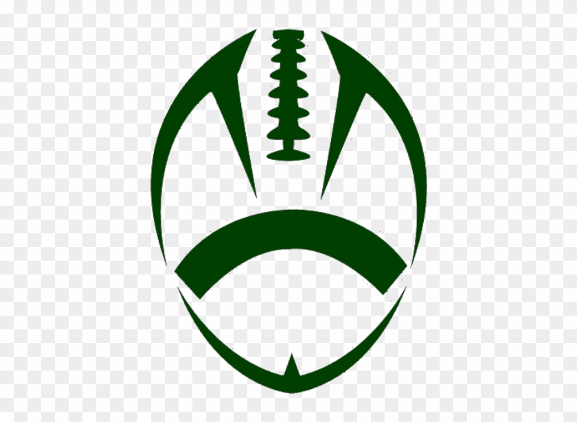 Green Football Cut Image - American Football Logo Png - Full Size PNG ...