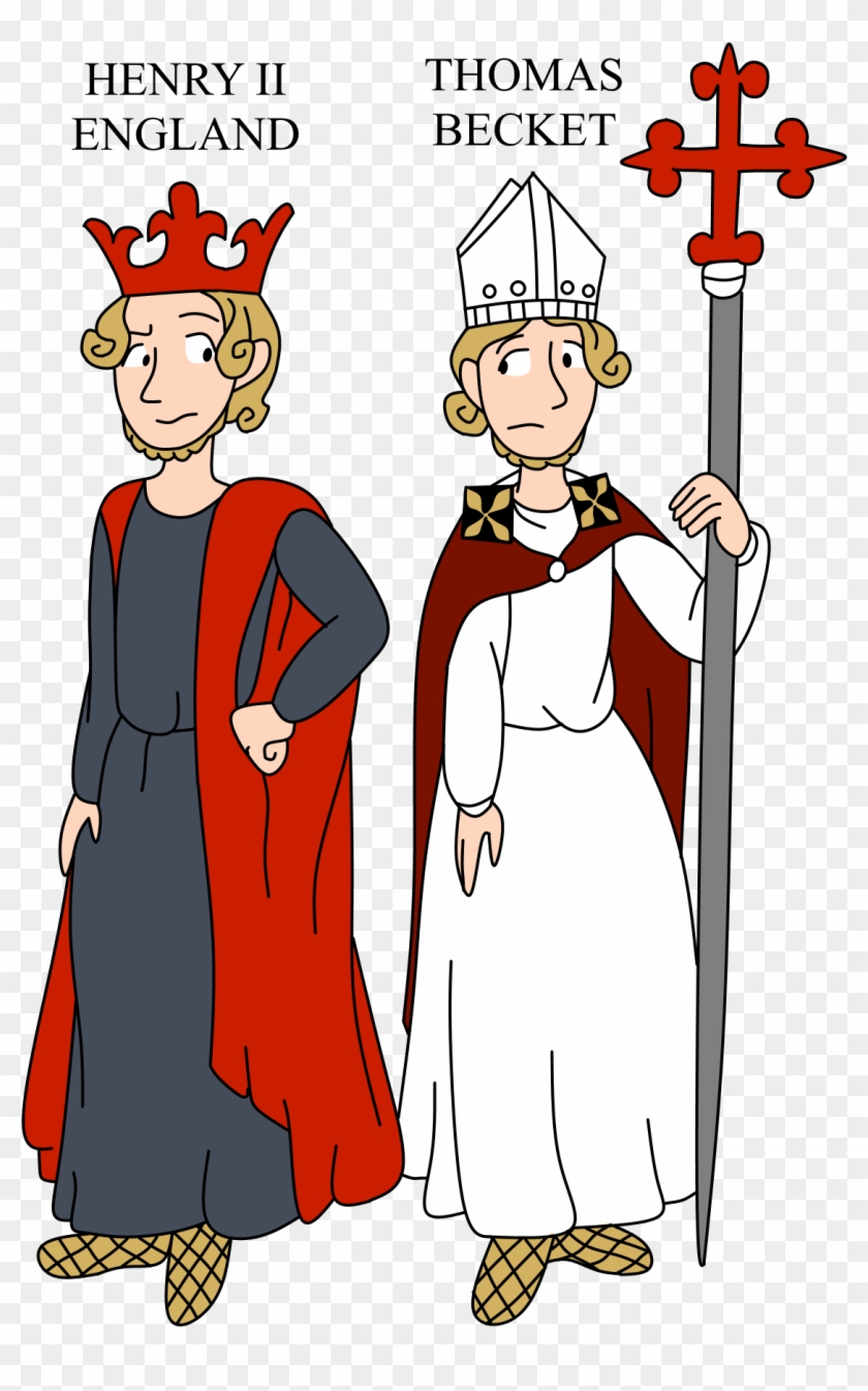 Henry Ii And Thomas Becket Version One By Wertyla - Henry Ii And Thomas ...