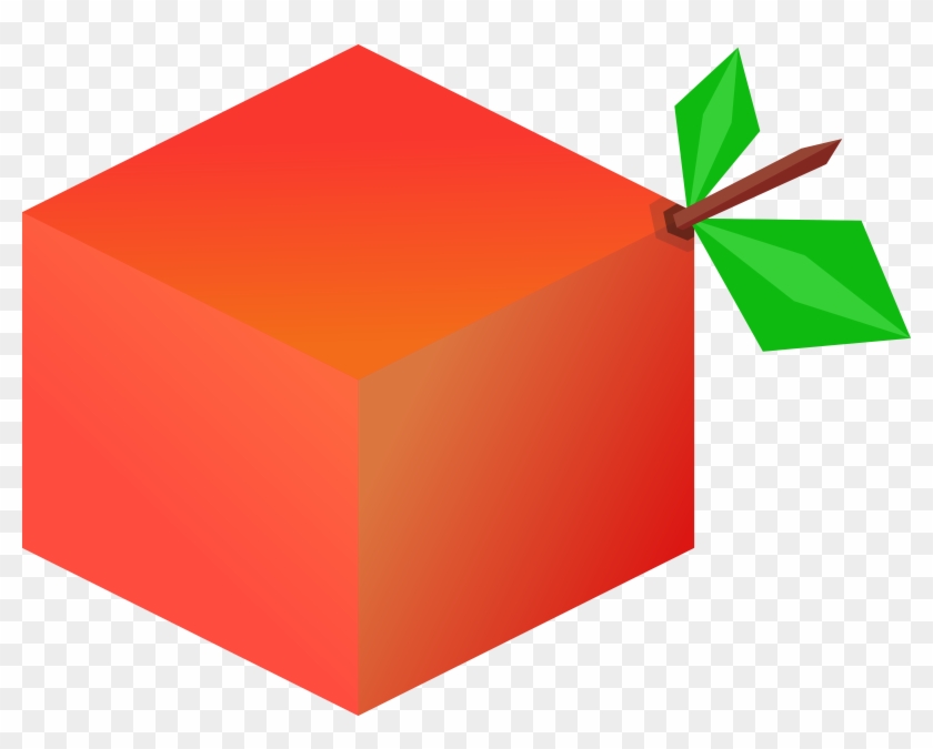 Apple - Orange Cubism - Free Transparent PNG Clipart Images Download