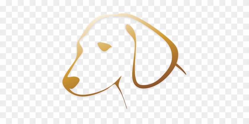 Dog Animal Logo Dog Head Animals Sad Dog D - Dog Line Art Face - Full ...
