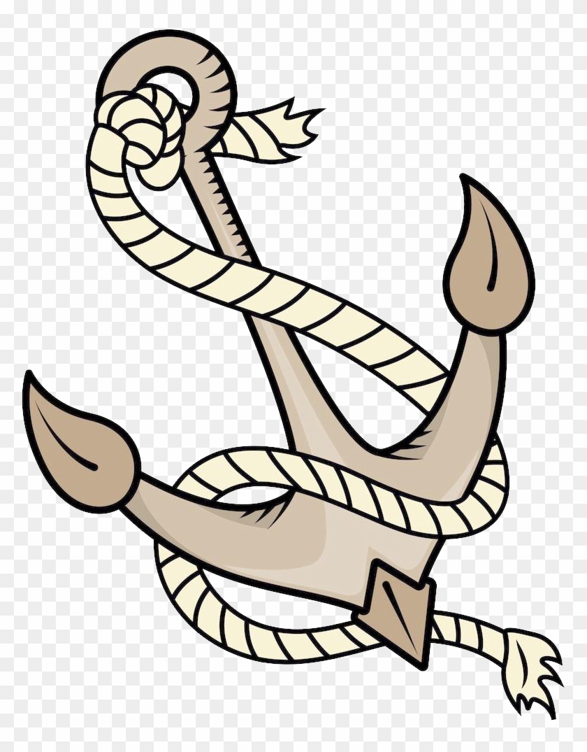 Anchor Rope Cartoon Clip Art - Anchor Rope Cartoon Clip Art - Free ...