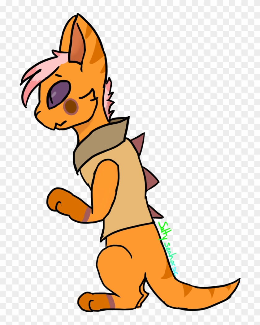 Saltyseahorse101 Jasper The Cheshire Sprite Librarian - Tail - Full ...