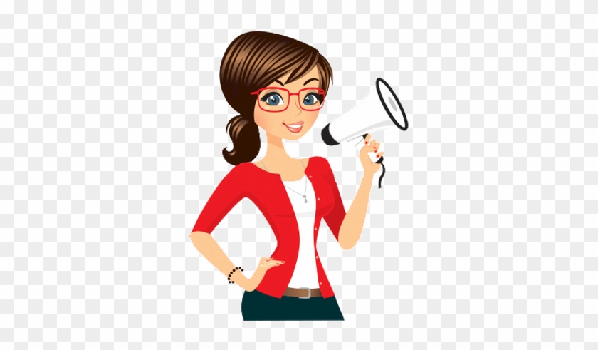 What's Happening - - Female Sales Rep Cartoon - Full Size PNG Clipart ...