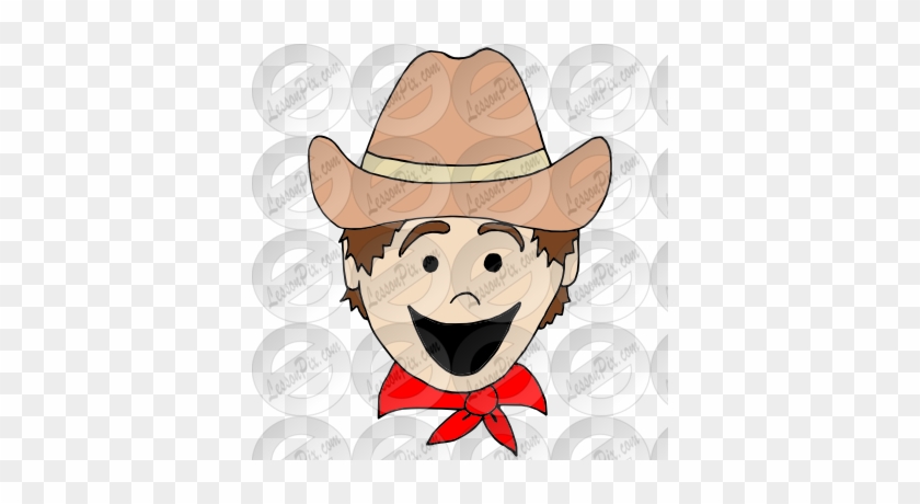 Excited Cowboy Picture - Cartoon - Free Transparent PNG Clipart Images ...