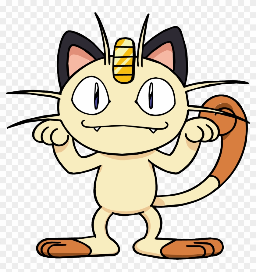 This Image Has Been Resized - Meowth From Pokemon - Full Size PNG ...