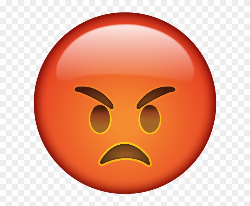 Emoji Angry - Angry Emoji - Full Size PNG Clipart Images Download