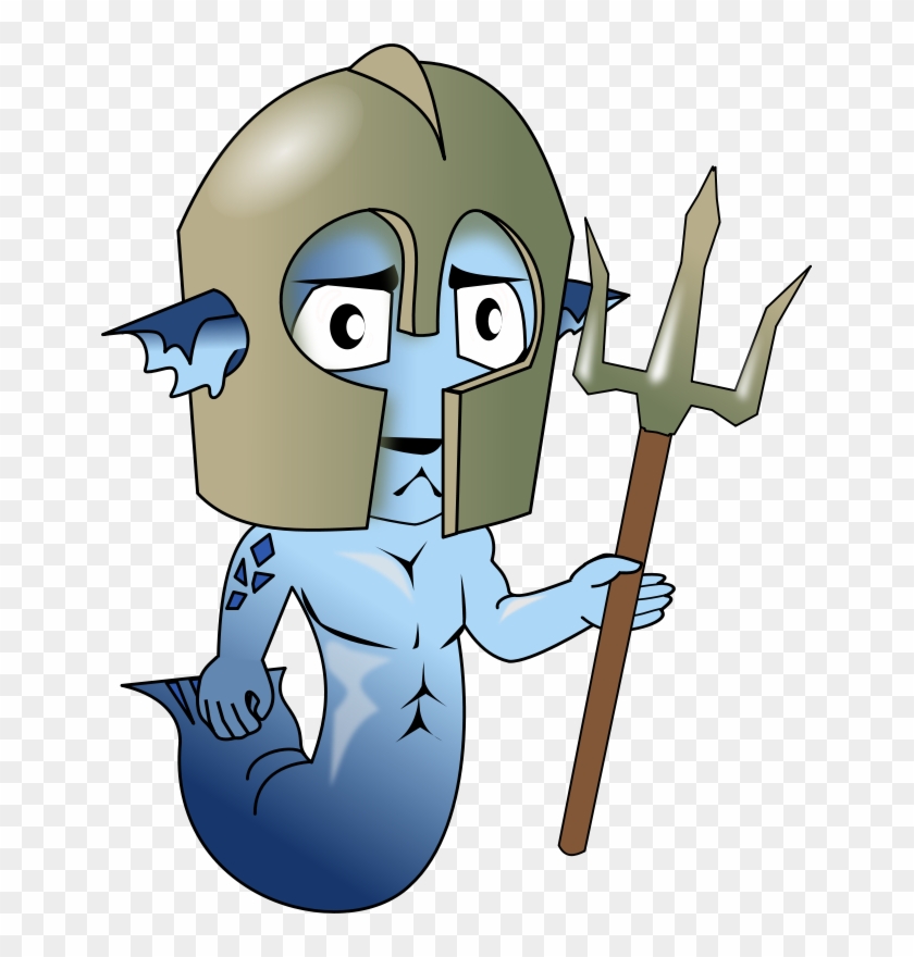 Free Merman Chibi - Merman Clipart - Full Size PNG Clipart Images Download