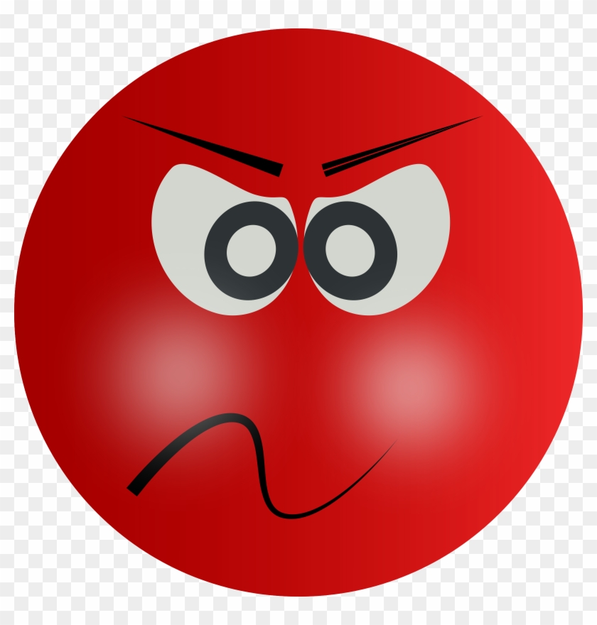 Smiley Anger Face Clip Art - Smiley Anger Face Clip Art - Full Size PNG ...