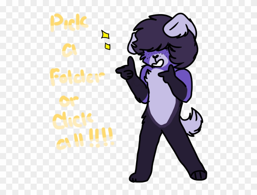 Pick A Folder Or Click All Winky Face By Sad-cereal - Cartoon - Free ...