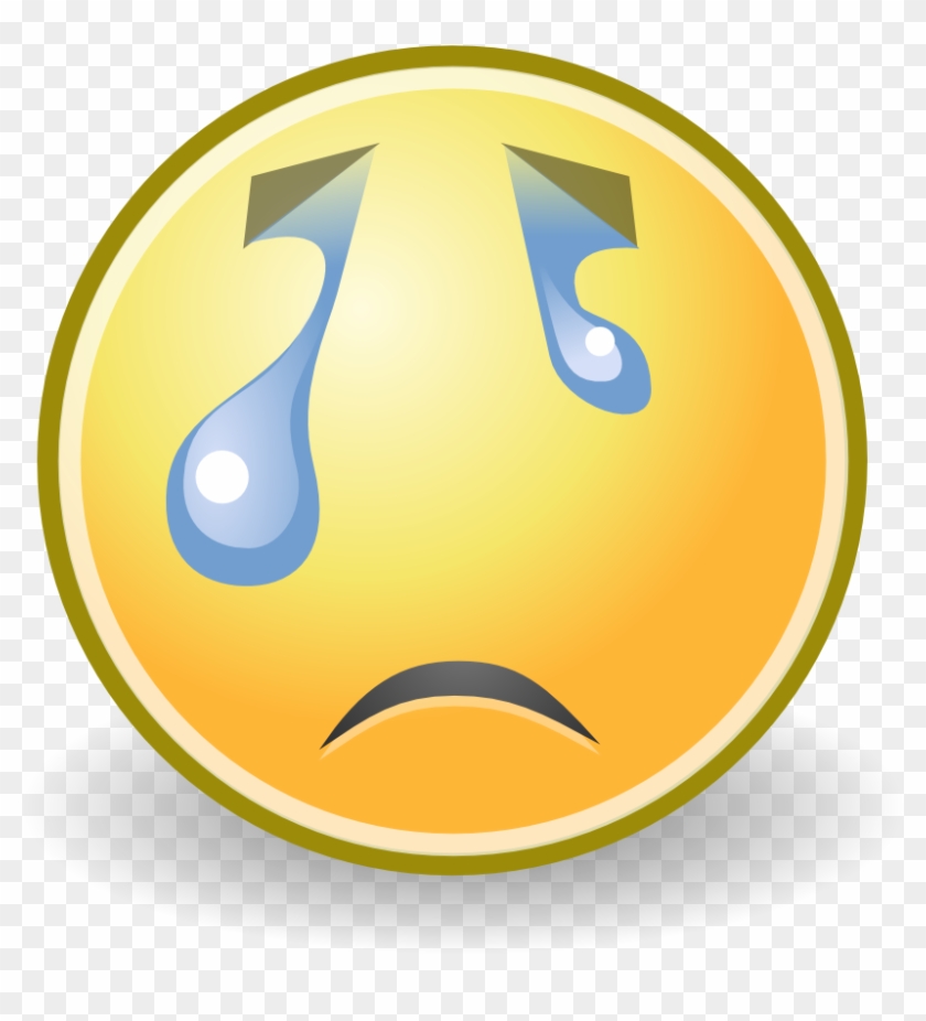 Animated Crying Emoticon - Animated Crying Face - Full Size PNG Clipart ...