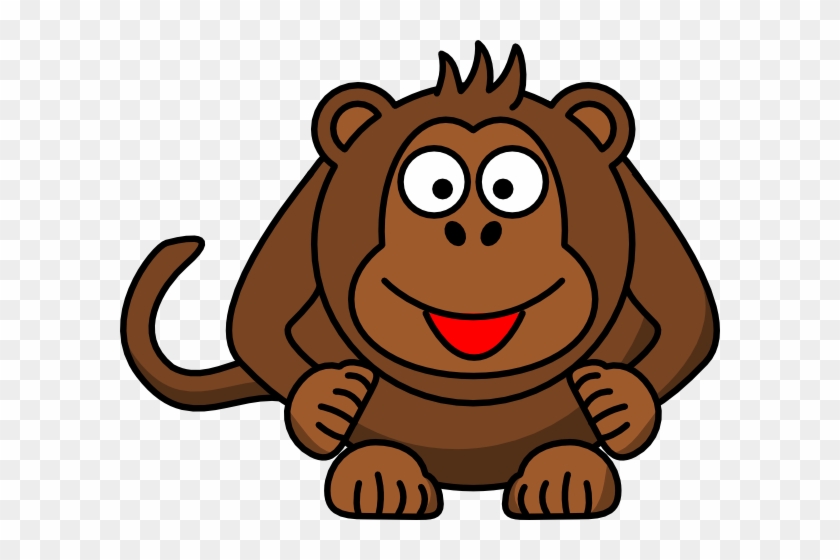 Monkey Laughing Clip Art At Clker - Angry Cartoon Monkey Png - Full ...