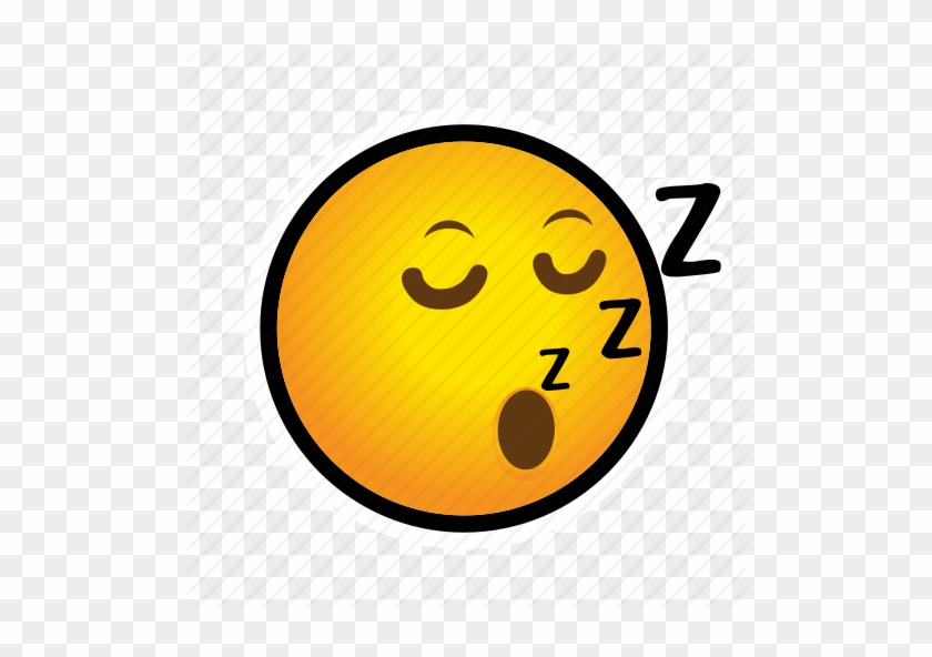 Sleeping Clipart Emoticon - Emoticon Sleep - Full Size PNG Clipart Images Download