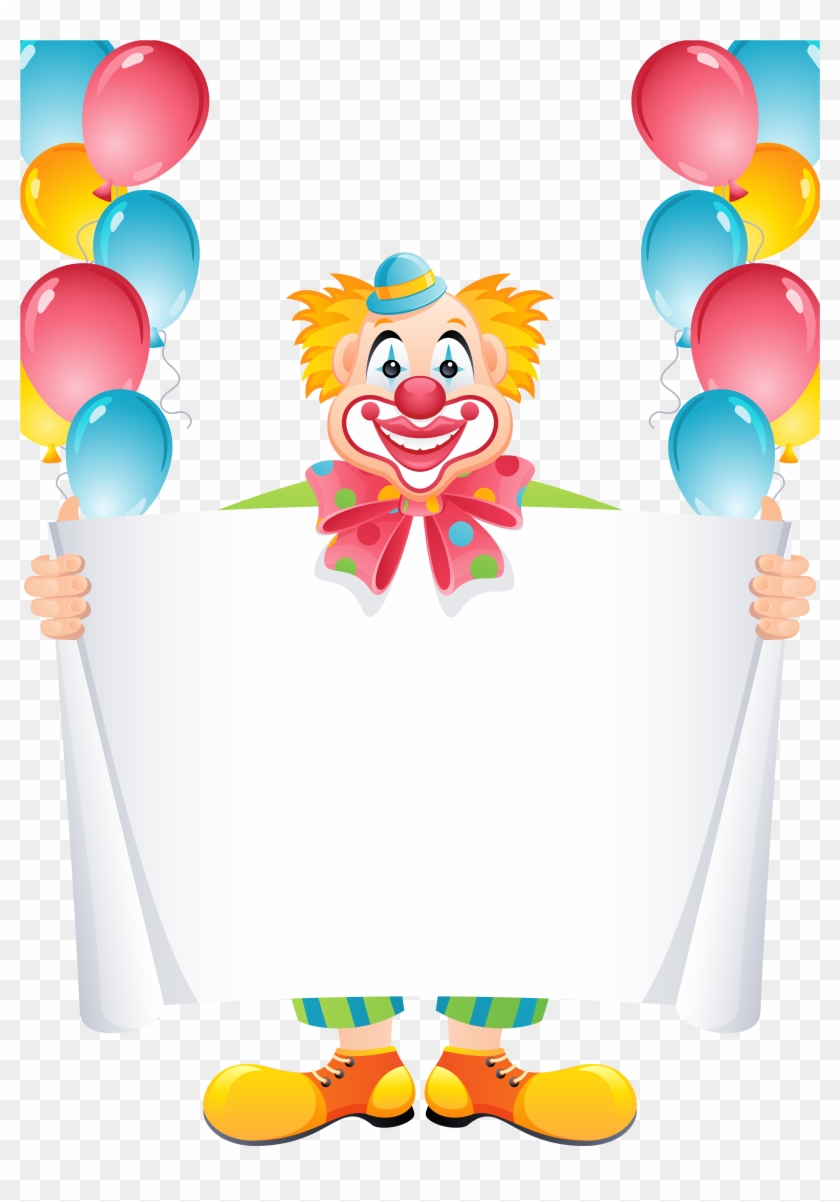 Balloon Clown Birthday Clip Art - Balloon Clown Birthday Clip Art ...