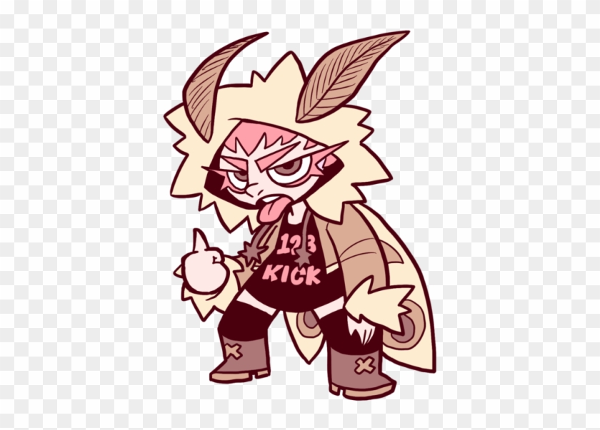 Punk Moth Girl - Cartoon - Free Transparent PNG Clipart Images Download
