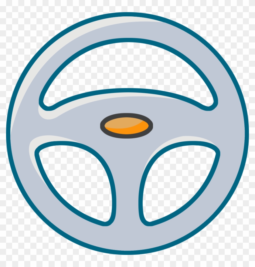 Steering Wheel Cartoon - Steering Wheel Picture Cartoon - Full Size PNG ...