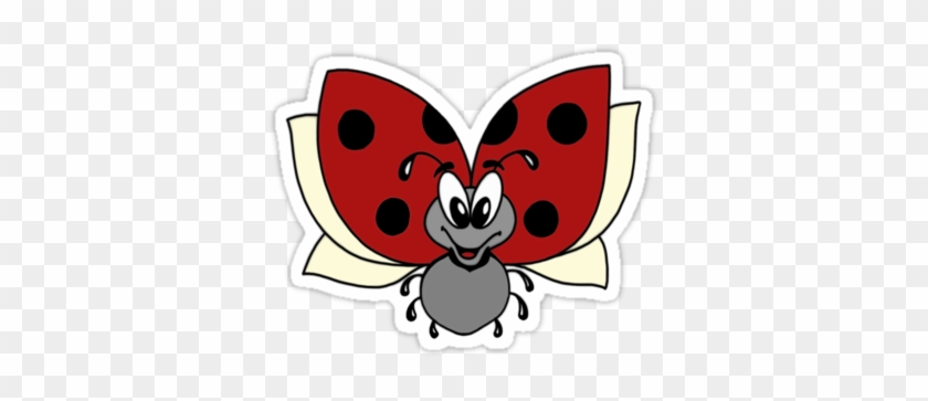 Ladybug Cartoon Stickers By Akuma91 - Cartoon Steckers Png - Full Size ...