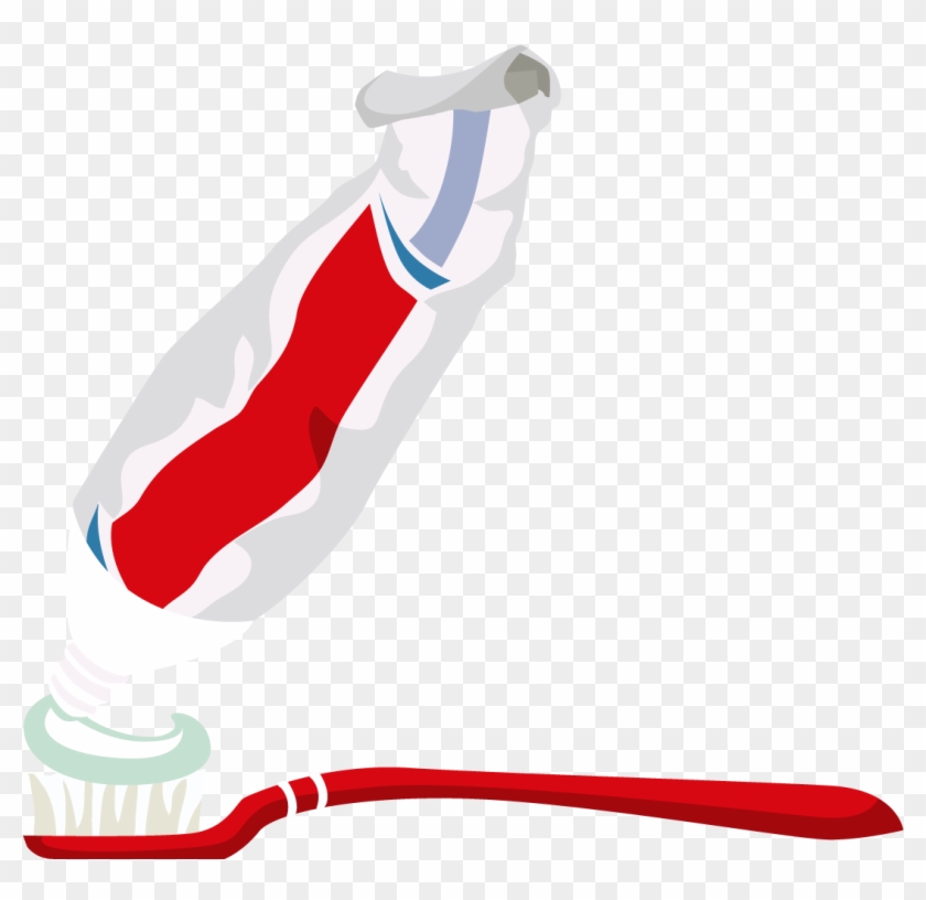 Toothbrush Toothpaste Clip Art - Toothbrush - Full Size PNG Clipart ...