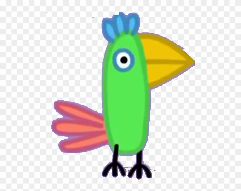 Polly - Peppa Pig Polly Parrot - Full Size PNG Clipart Images Download