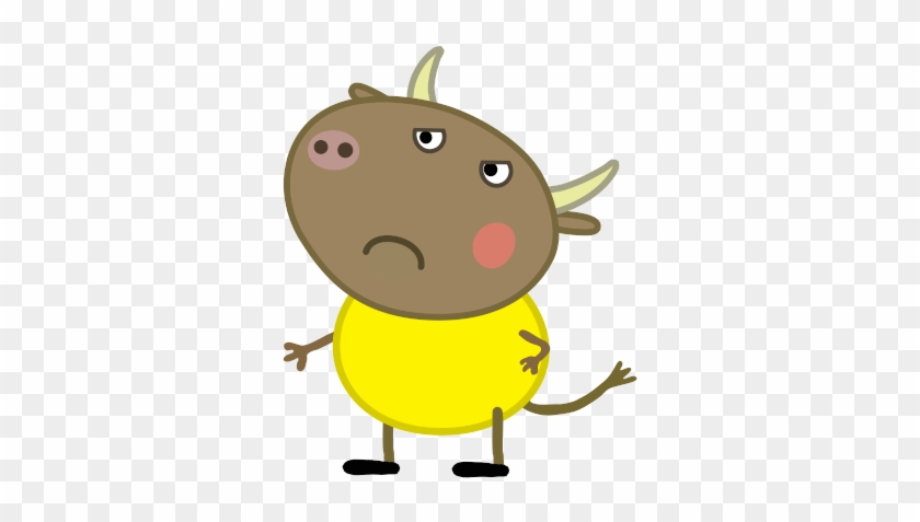 Brandon Bull - Peppa Pig Mr Bull - Full Size PNG Clipart Images Download
