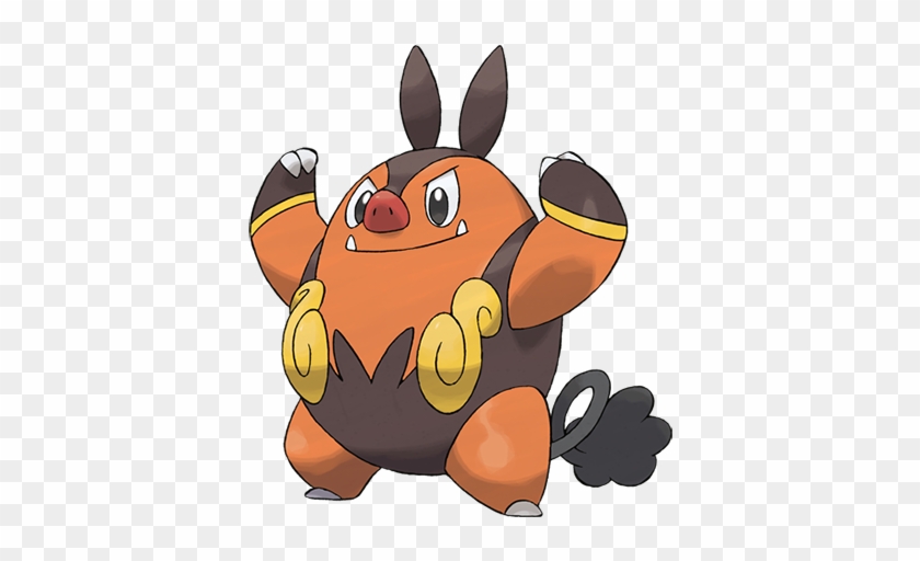 Draw Pokemon Pignite - Full Size PNG Clipart Images Download