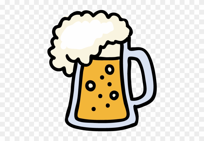 Pixel - Beer Glass Outlien - Full Size PNG Clipart Images Download