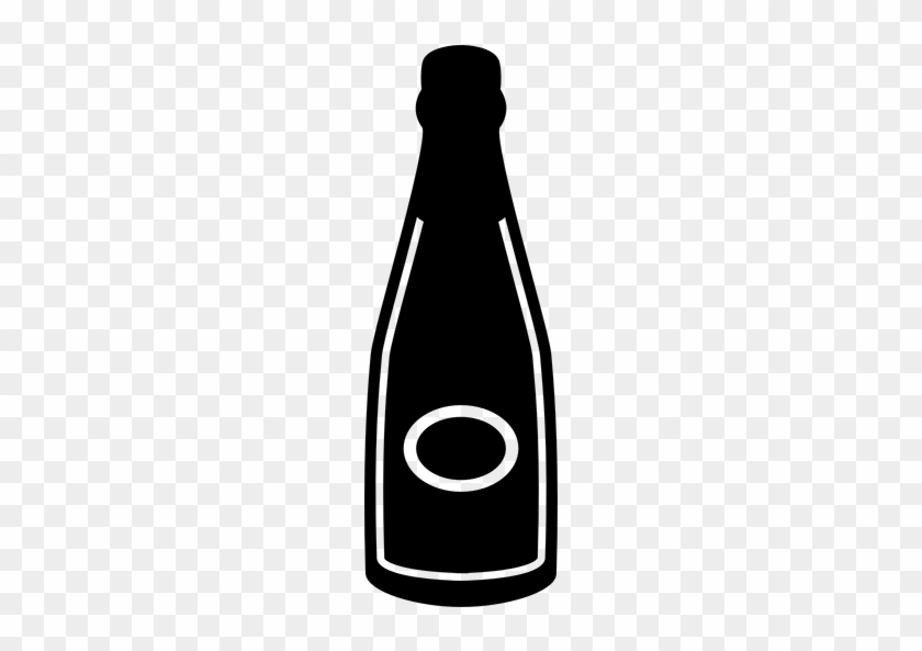 Wine Bottle Icons - Glass Bottle - Full Size PNG Clipart Images Download