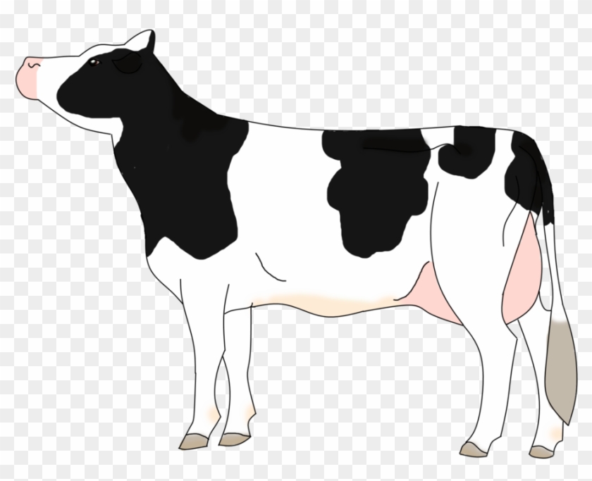 Holstein Cow By Kyumbha - Cattle - Full Size PNG Clipart Images Download
