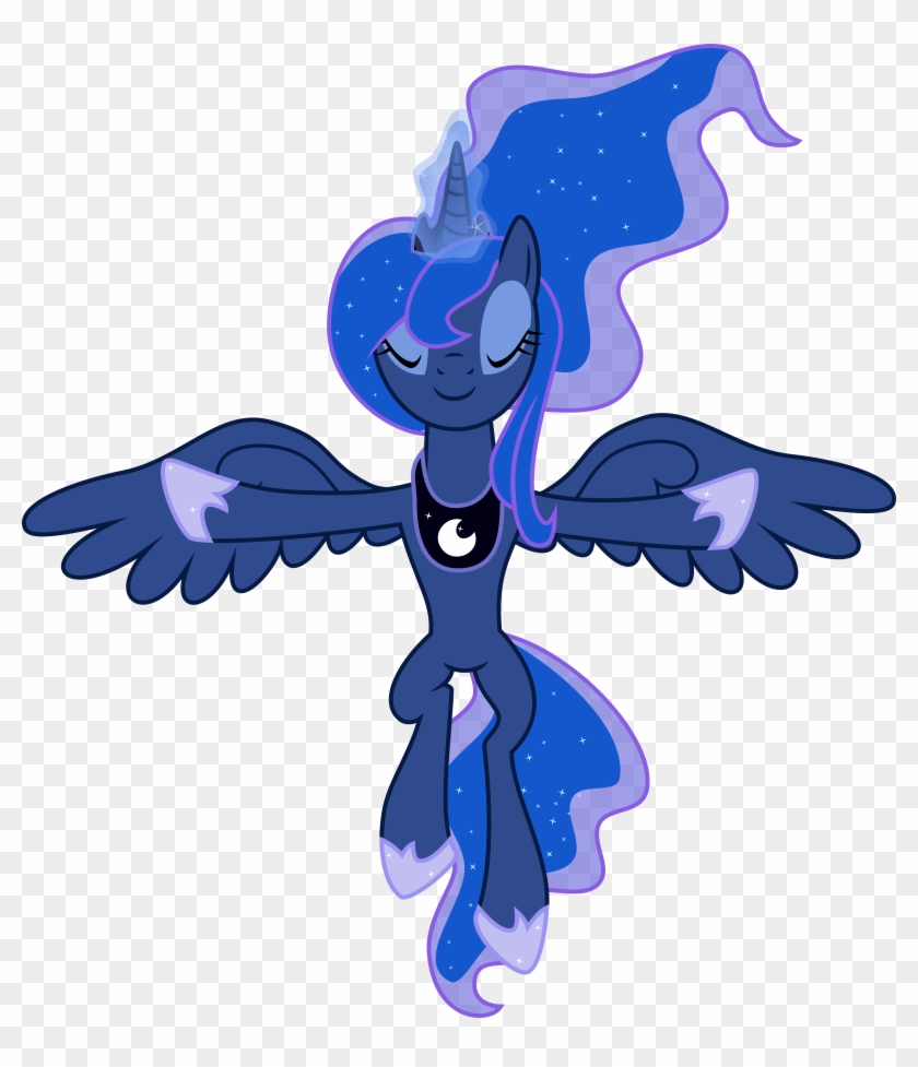Luna Sun Celebrating By Jeatz-axl - Luna Mlp Vector - Full Size PNG ...