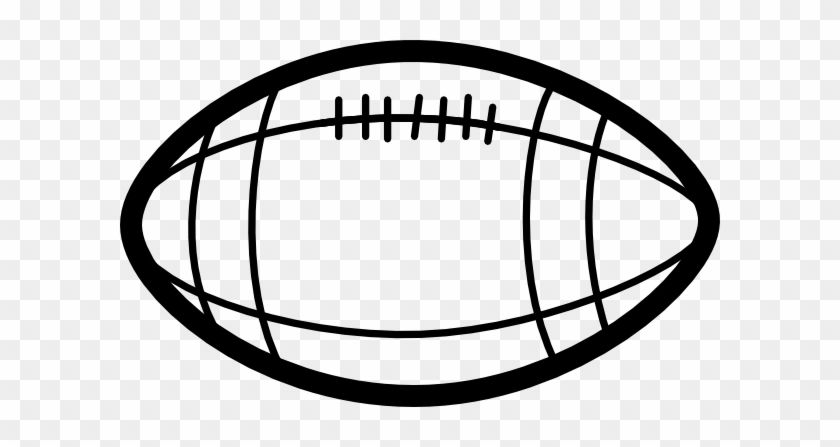 Football Clip Art Black And White Clipart Panda Free - Football Black ...