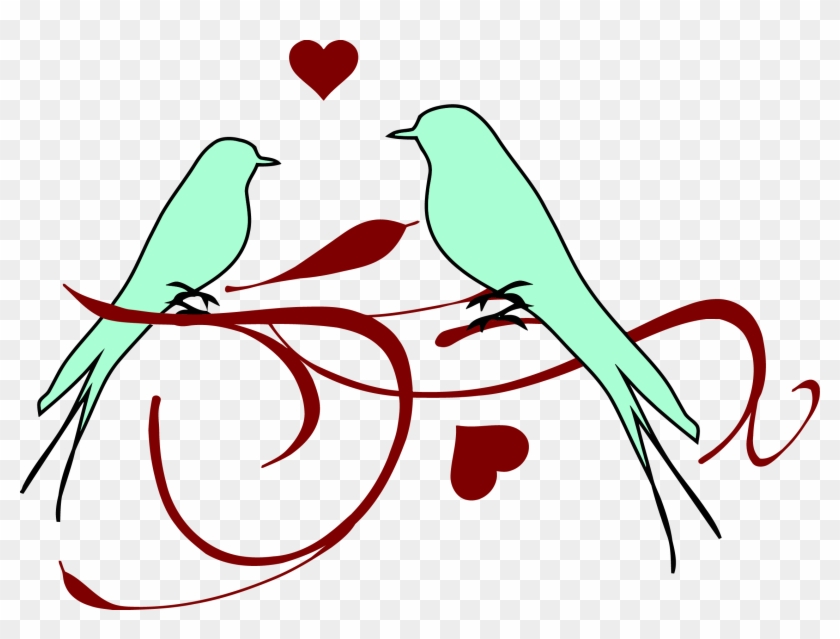 Clip Art Love Birds - Free Transparent PNG Clipart Images Download