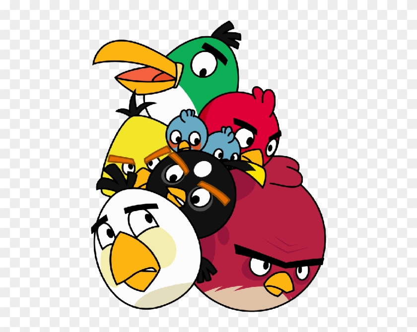 Angry Birds - Angry Birds Game Characters - Full Size PNG Clipart ...