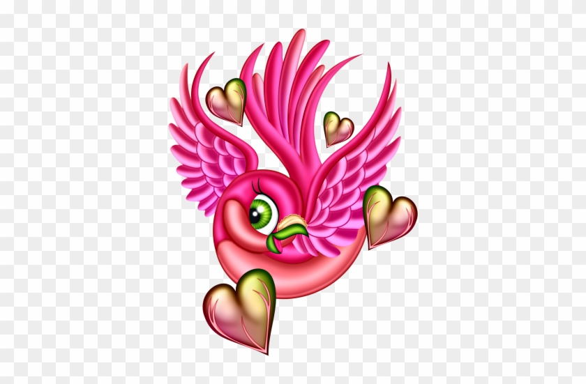 Bird Clipart - Rockabilly Bird Png Transparent - Full Size PNG Clipart ...