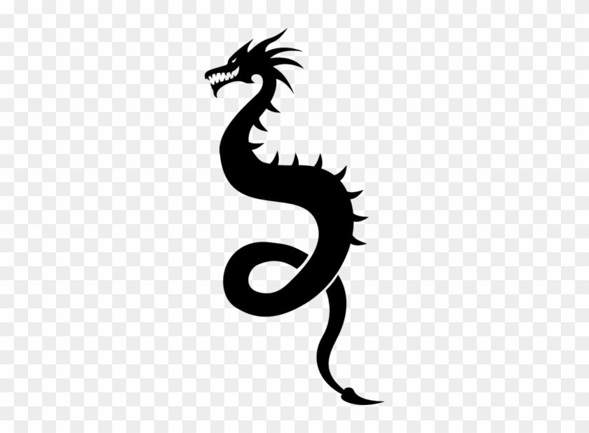 Dragon Silhouette - Dragon Silhouette - Full Size PNG Clipart Images ...