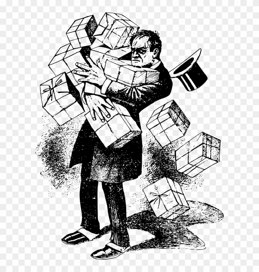 Many Clipart Free For Download - Cartoon Too Many Boxes - Full Size PNG ...