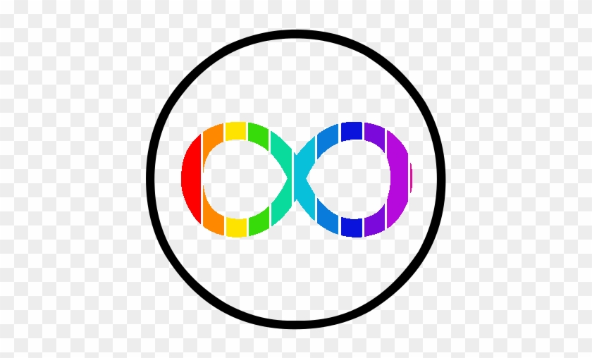 Here Is A Rainbow Infinity Symbol For Autism/neurodiversity - Autism ...
