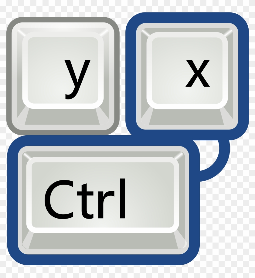 Big Image - Computer Keyboard Keys Free Vector - Full Size PNG Clipart ...