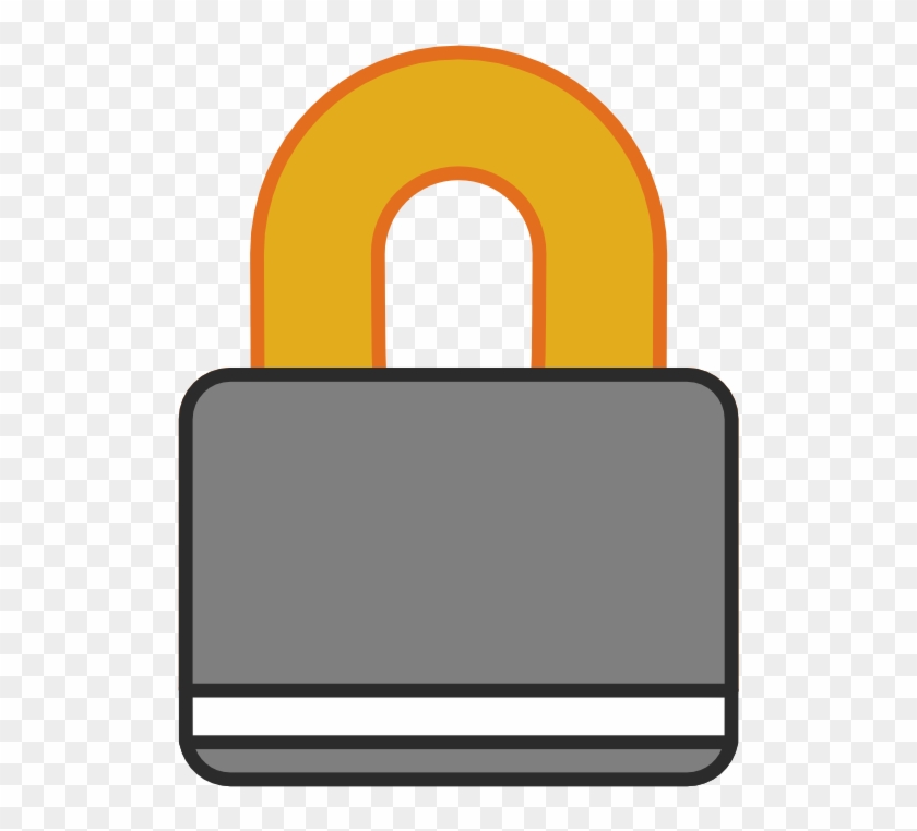 Clipart - Padlock-color - Clip Art - Free Transparent PNG Clipart ...