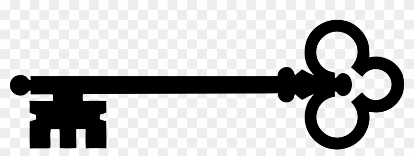 Skeleton Key Silhouette - Harry Potter Alohomora Door Mat - Full Size ...